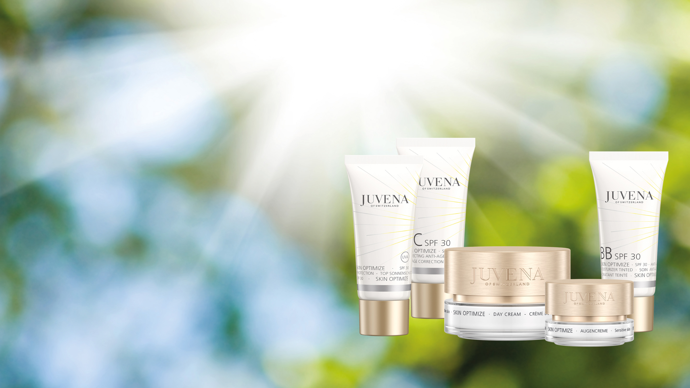 Anti-Aging Skin Optimize skin care - JUVENA of Switzerland